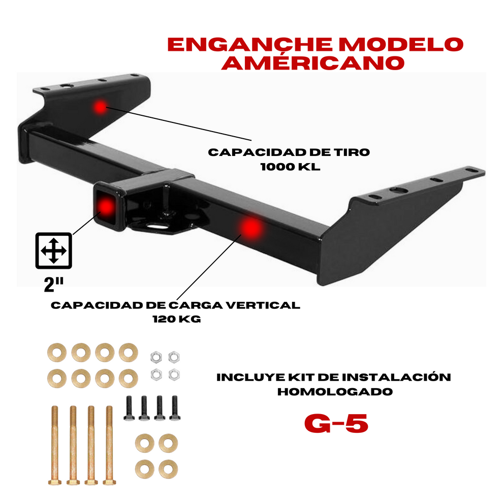 Enganche Americano TOYOTA HILUX – Master Truck